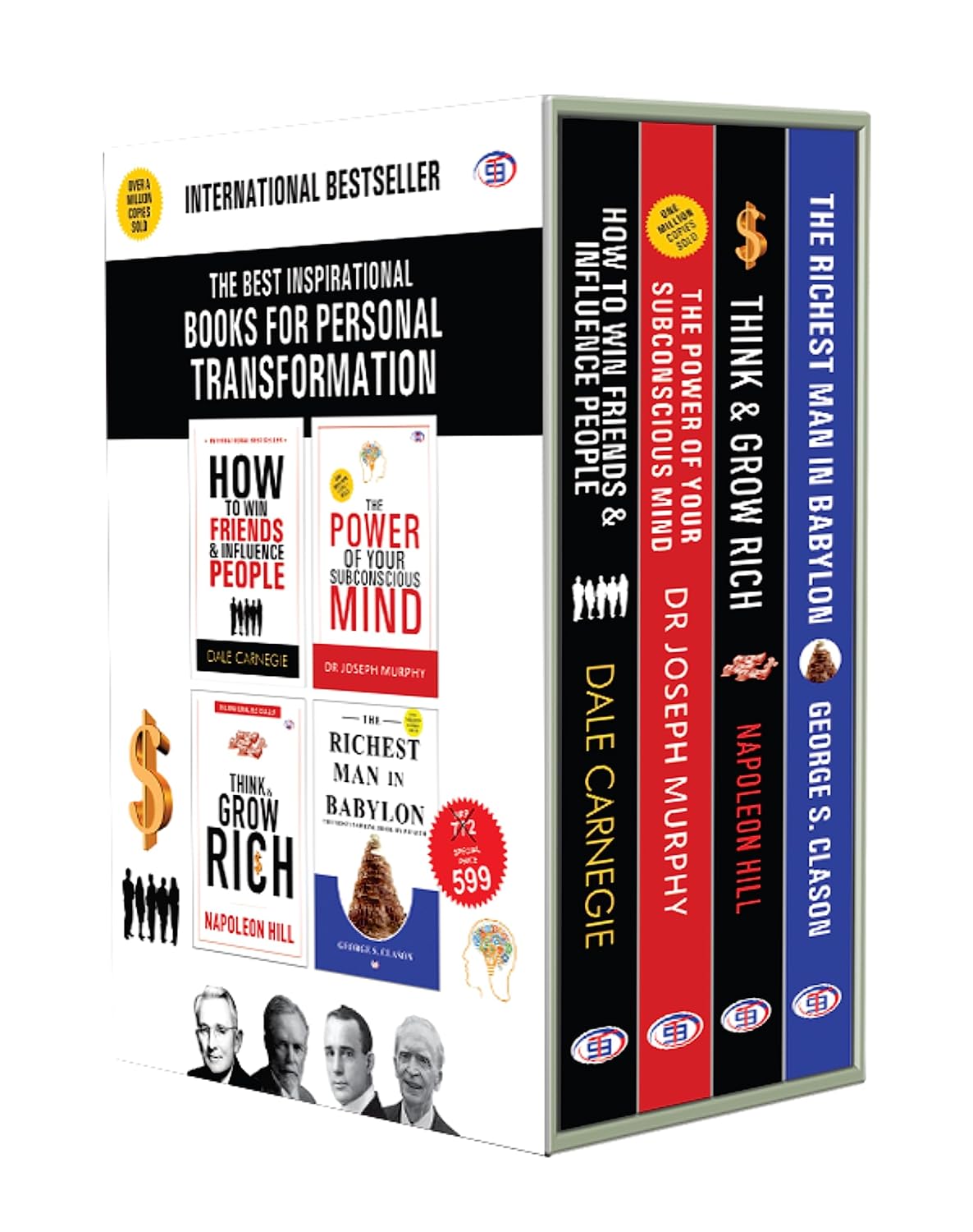 The Best Inspirational Books for Personal Transformation (Set of 4 Boo ...