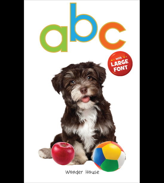 ABC - Early Learning Board Book With Large Font : Big Board Books Seri ...
