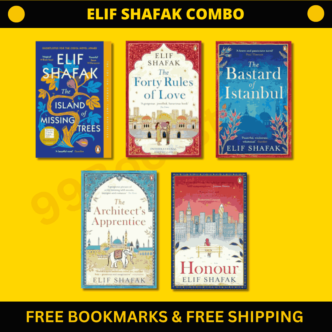 5 Books Elif Shafak Combo – 99Bookstore